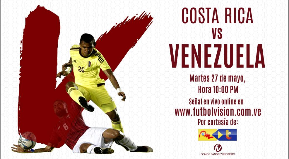 FútbolVisión.com.ve | Costa Rica vs Venezuela En Vivo Online